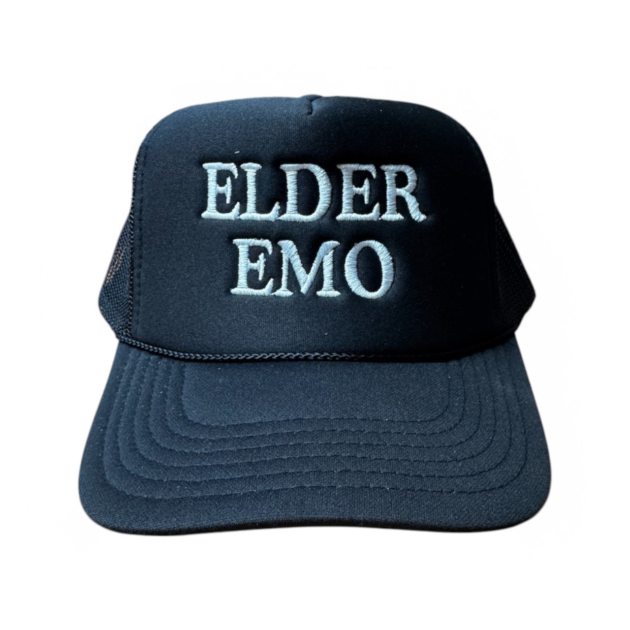 Elder Emo Trucker Hat – Desperado Daddy
